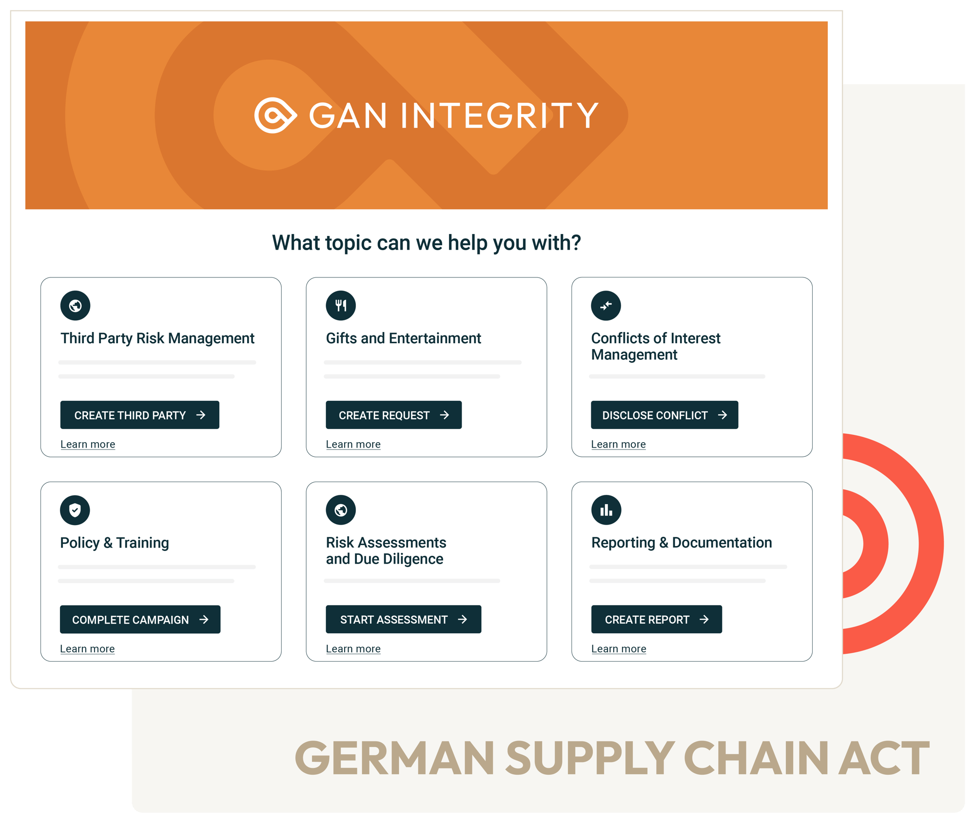 German Supply Chain Act (LKSG) Compliance Software | GAN Integrity